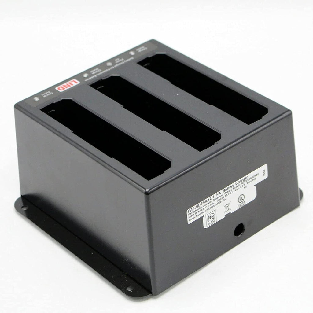 New Panasonic LIND FZ-LND3BAYG1 3 Bay Battery Charger for Toughpad FZ ...