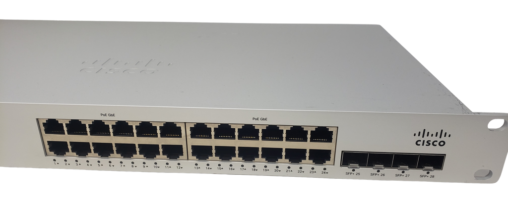 Cisco Meraki MS225-24P-HW 24-Port Switch 600-58020-20-B | RetailTechOutlet