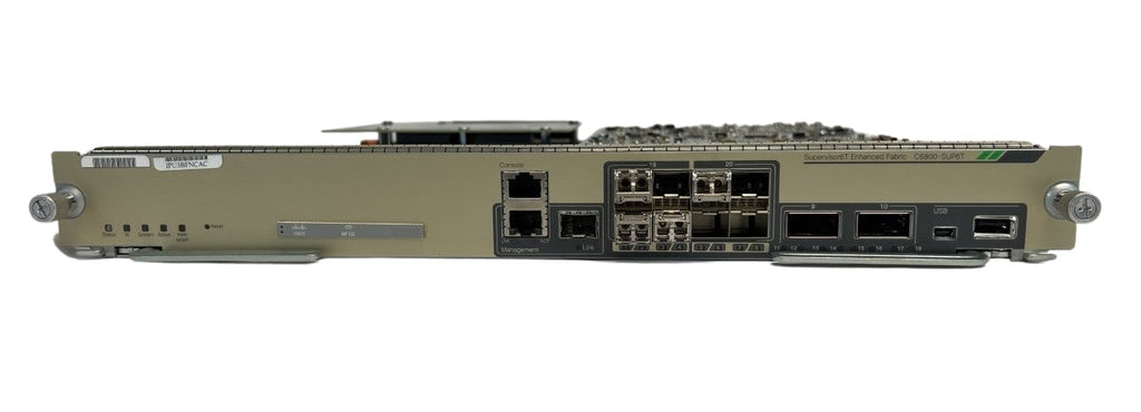 Cisco C6800-SUP6T Catalyst C6800 Series Supervisor Engine 6T ...