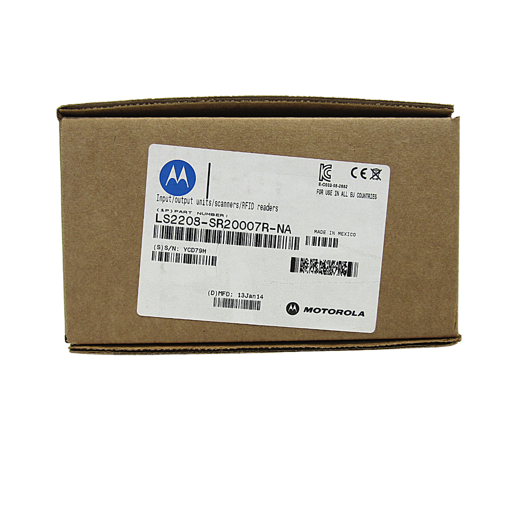 Motorola Zebra Symbol LS2208 Laser Barcode Scanner LS2208-SR20007R-NA ...