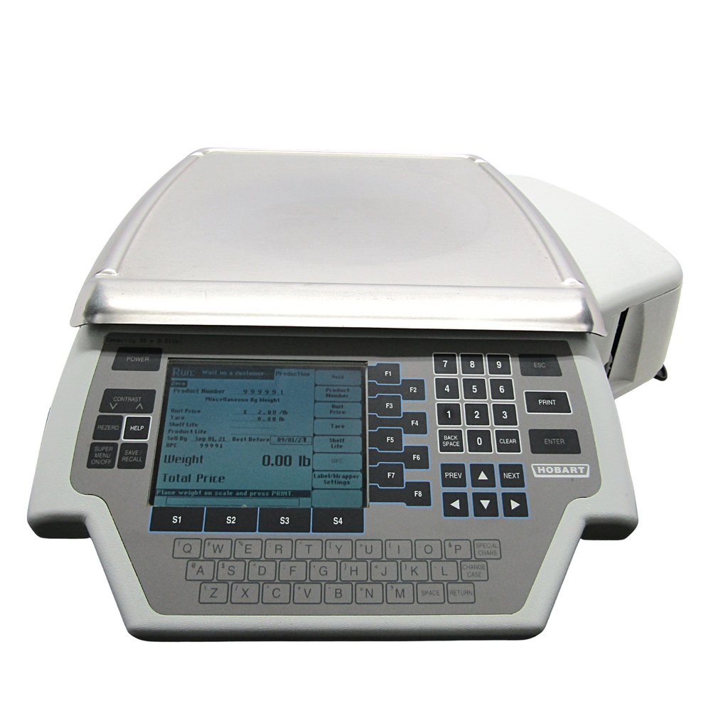 Hobart Quantum 29032-BJ Commercial Deli Store Scale W/ Label Printer ...