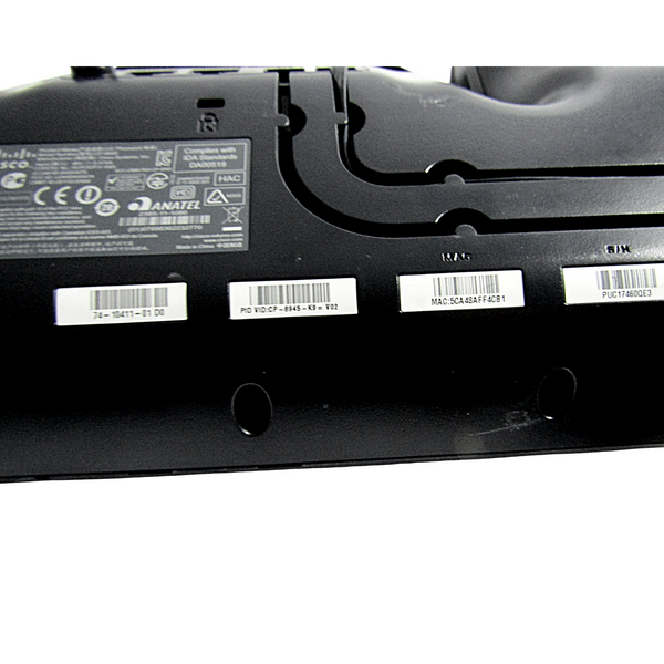 (LOT OF 100) Cisco Unified IP Phones CP-8945 4-Line Video w/ Handsets ...