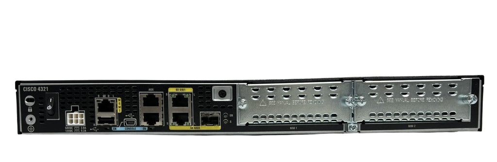 Cisco 4300 Series ISR4321/K9 Integrated Services Router No Power Suppl ...